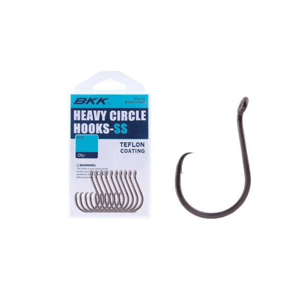 Big Catch Fishing Tackle - Bkk Heavy Circle Hooks-SS