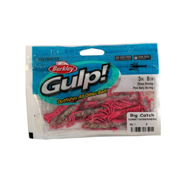Big Catch Fishing Tackle - Berkley Gulp Saltwater Ghost Shrimp