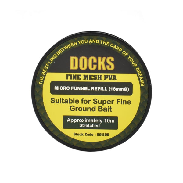 Big Catch Fishing Tackle - Docks PVA Micro Mesh Funnel Refill